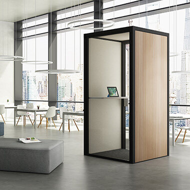 HK55S Glass partition wall-single frameless glass partition-MetalWood